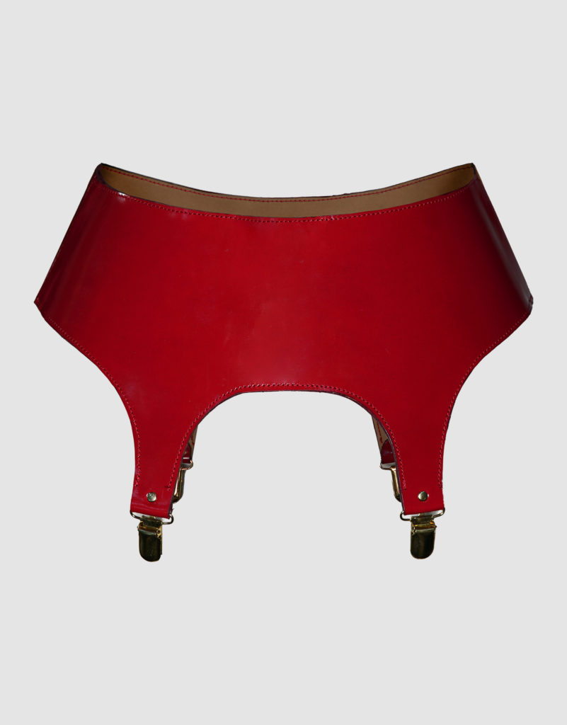 The Leather Garter Belt - CANDICE CUOCO